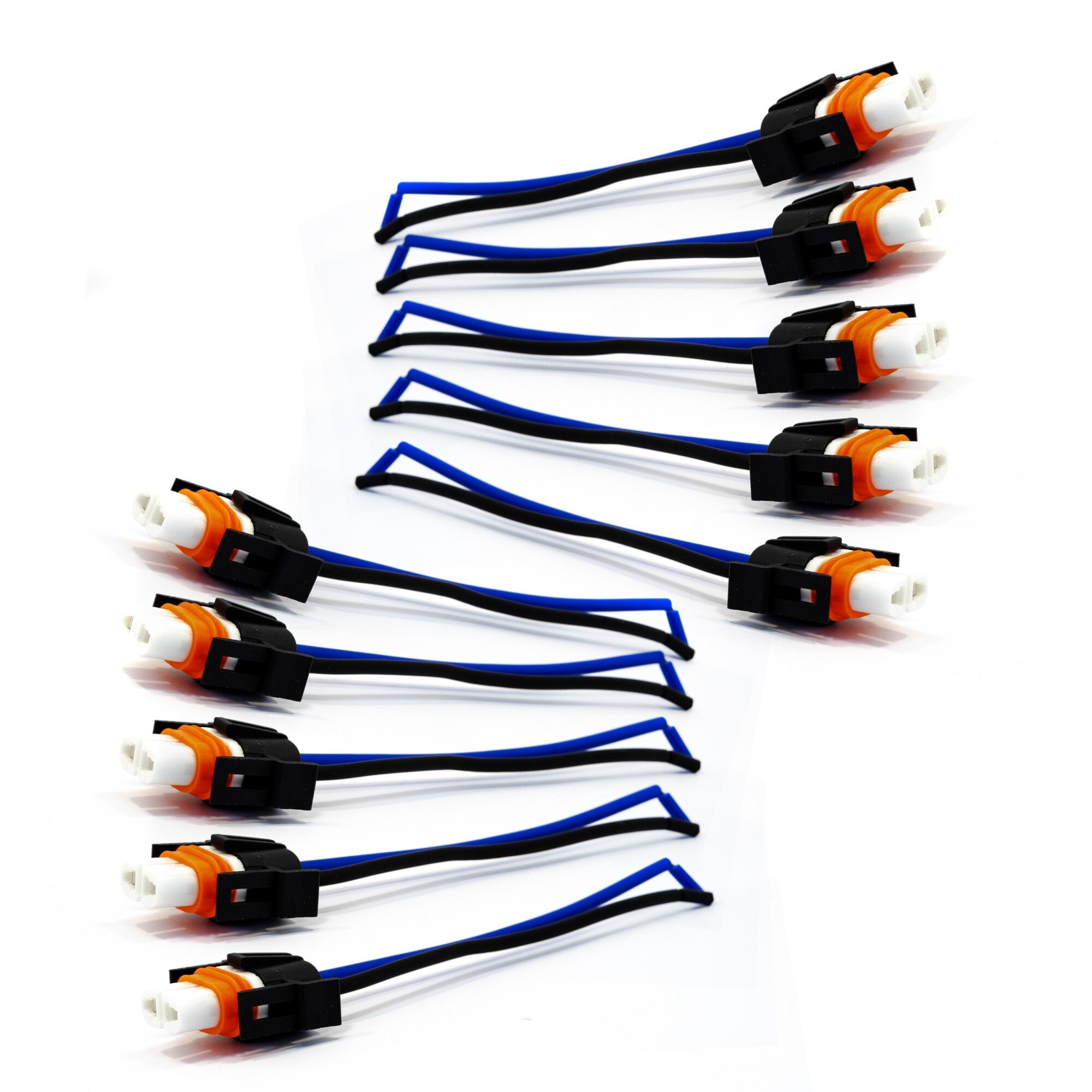 Adaptor bec auto, EinParts Automotive, LED, H8/H9/H11, 10 cm, 10 bucati ...