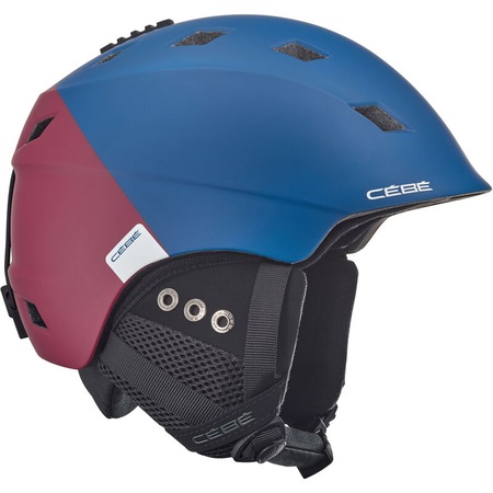 Casca ski Cebe IVORY, S(54-56cm), unisex, albastru/rosu mat - eMAG.ro