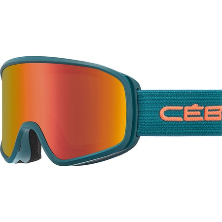 Ochelari ski Cebe STRIKER EVO, unisex, verde/portocaliu - eMAG.ro