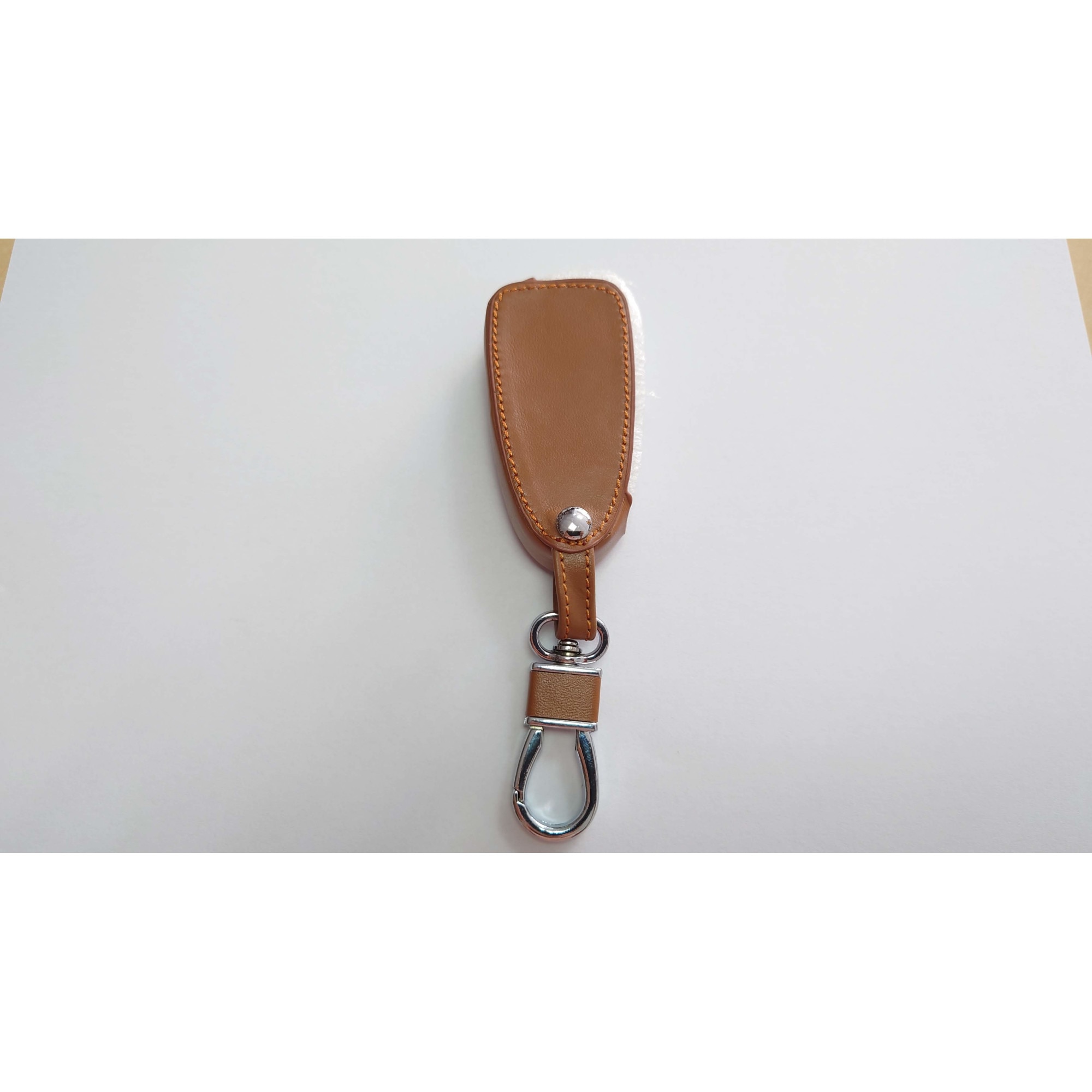 Husa din piele maro pentru cheie Ford Fiesta Focus 3 4 Mondeo Ecosport ...