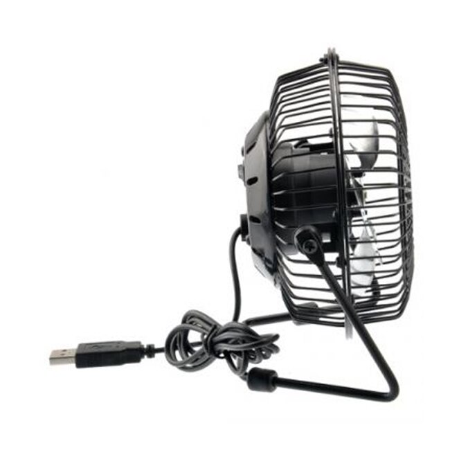 Ventilator USB, 15x11x14 cm, Negru - eMAG.ro