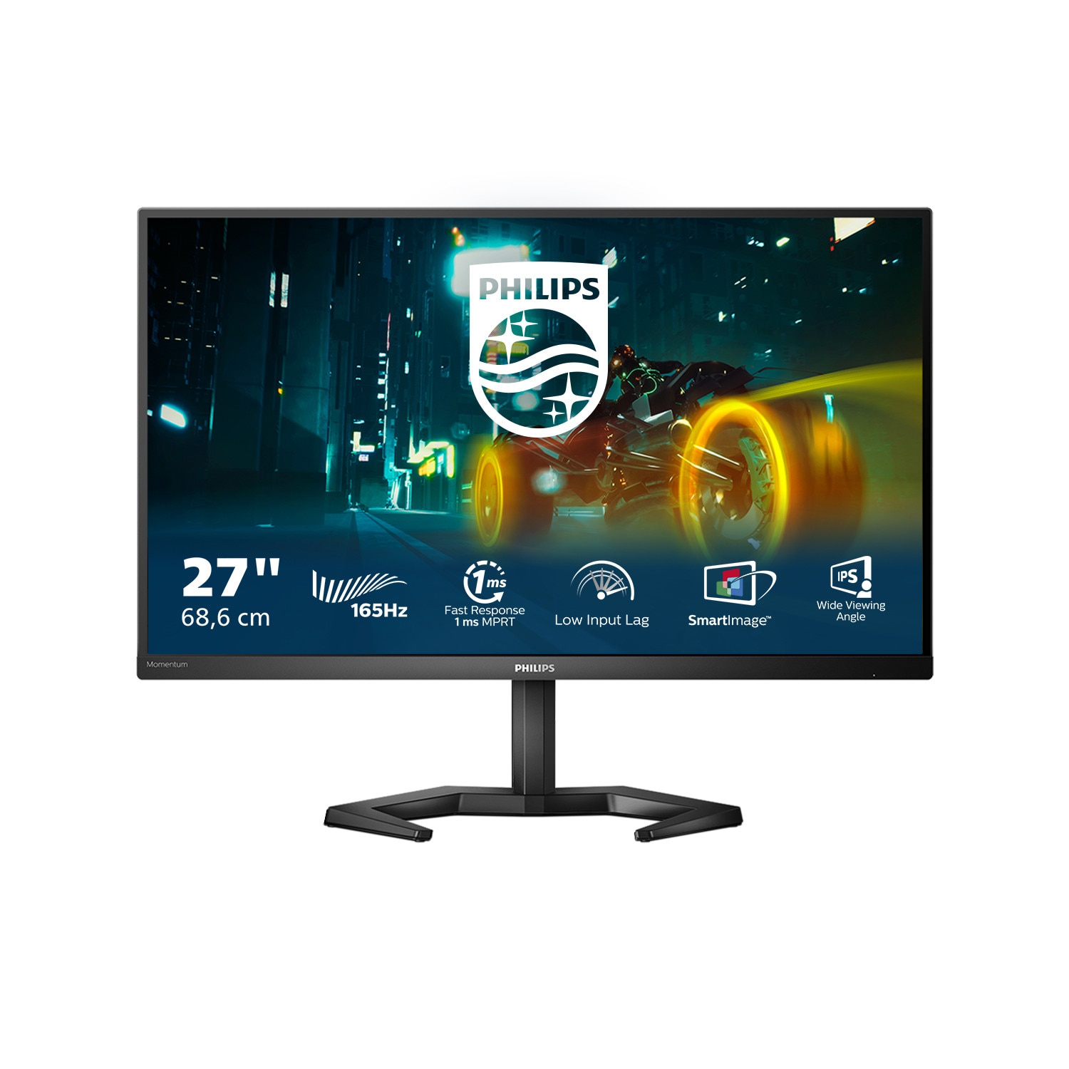 Монитор PHILIPS 27M1N3200VA/00 Momentum, 27'' Гейминг монитор, VA Panel ...