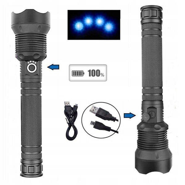 Lanterna, LED, Negru - eMAG.ro