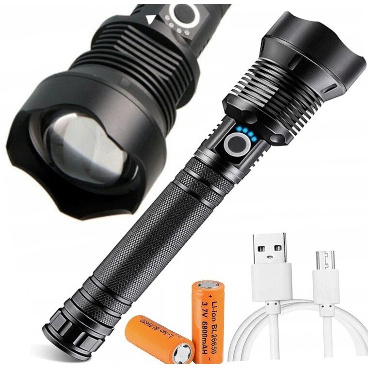 Lanterna, LED, Negru - eMAG.ro