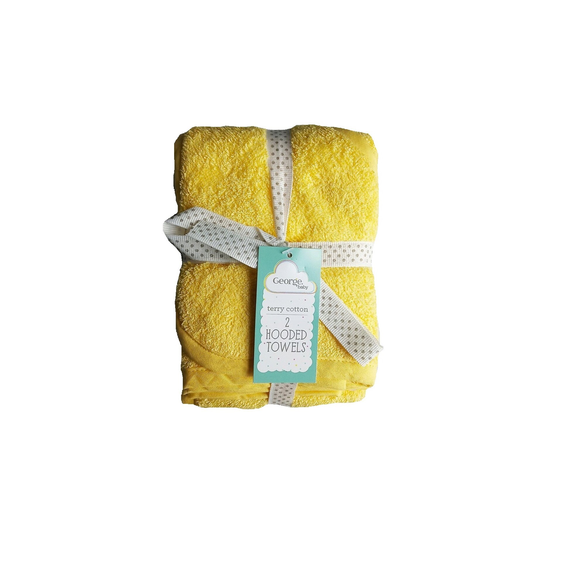 George Home kapucnis baba törölköző készlet, 2 db, 100% pamut, 75 x 75 ...