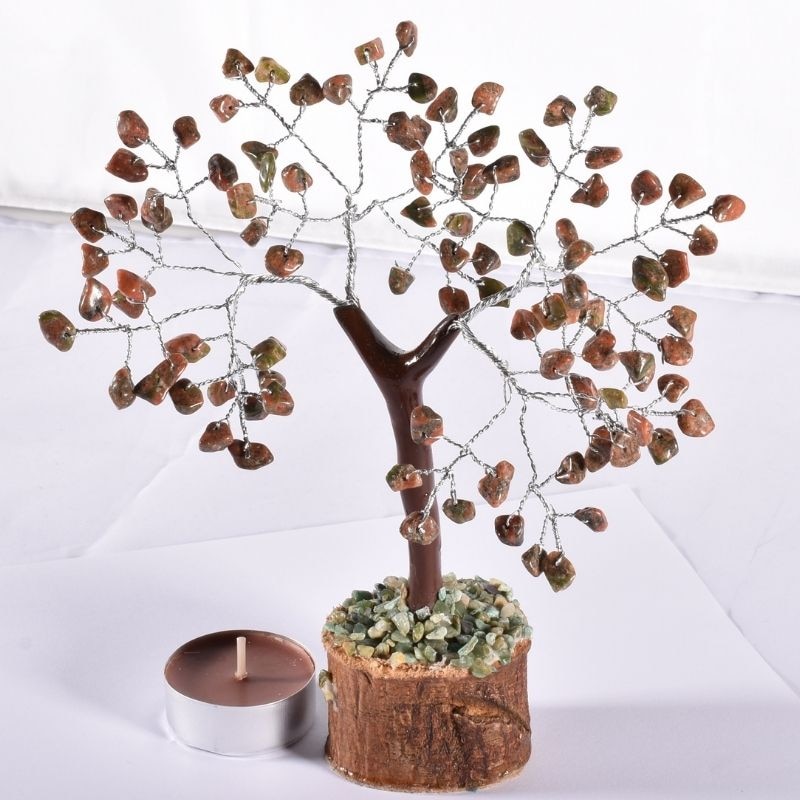 Copac decorativ 100 cristale semipretioase unakit - eMAG.ro