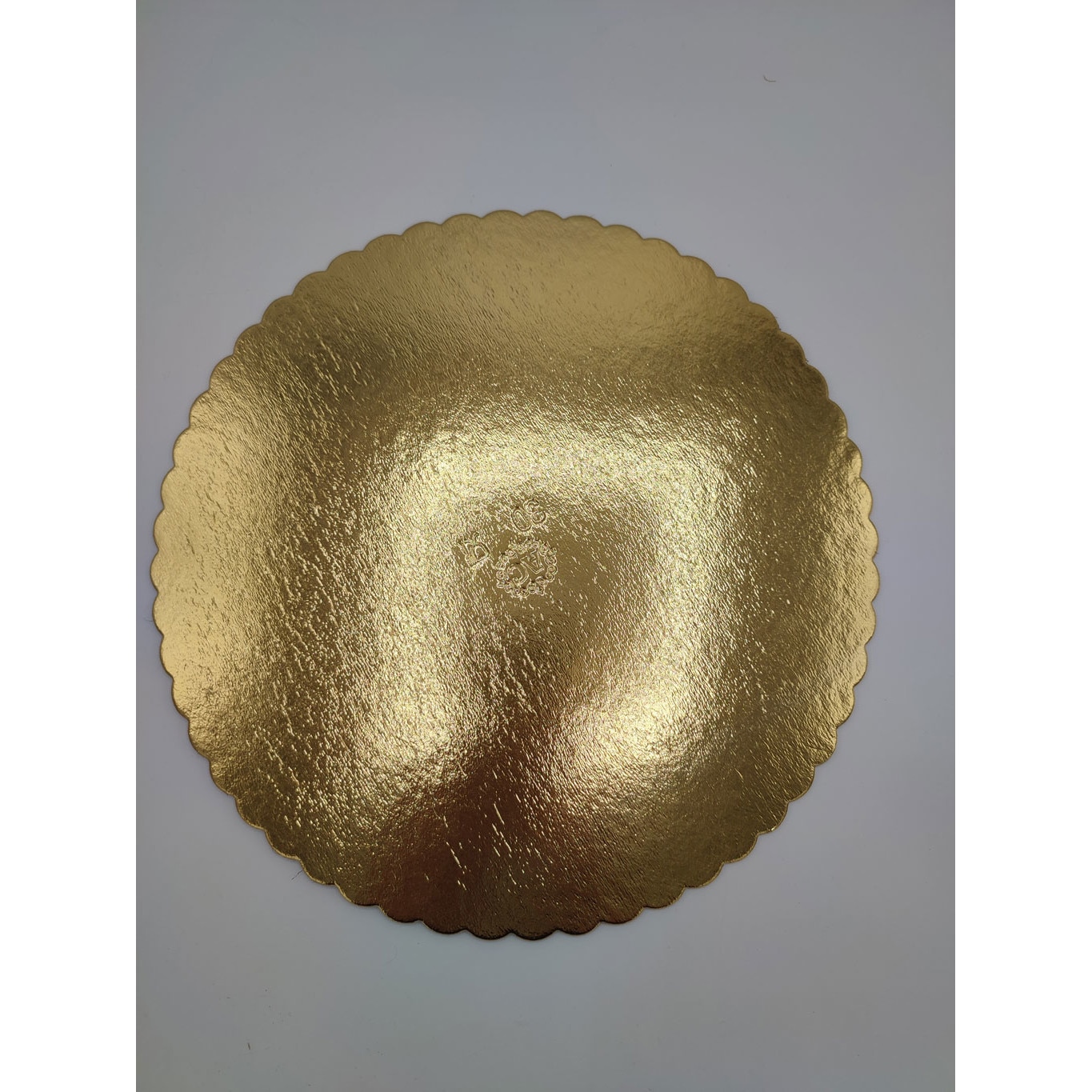 Set 25 Discuri tort dantelat, auriu cu negru, 22 cm - eMAG.ro