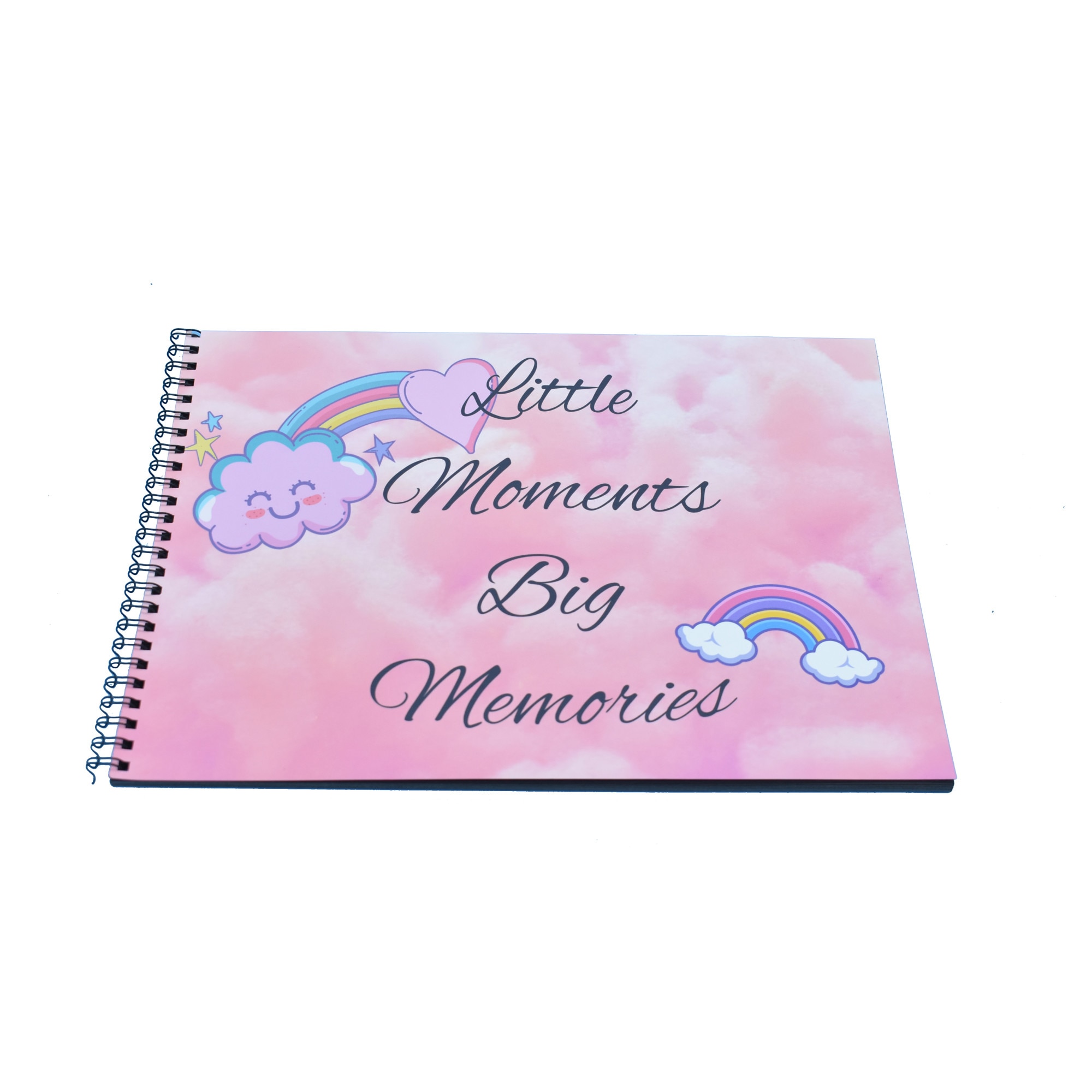 Album foto pentru amintiri, Memory Book, 50 pagini negre, Curcubeu ...