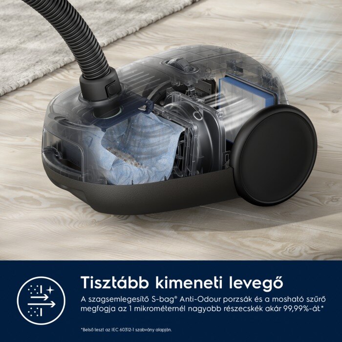 Прахосмукачка Electrolux EB61A5UG Animal 600 Bag, 750W, 3.5l торба за ...