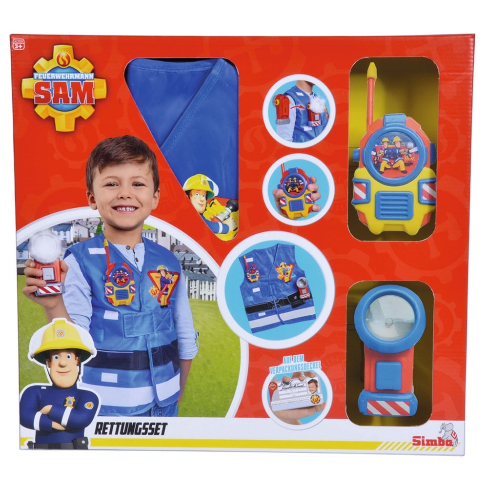 Set Simba Fireman Sam Rescue cu 3 piese - eMAG.ro