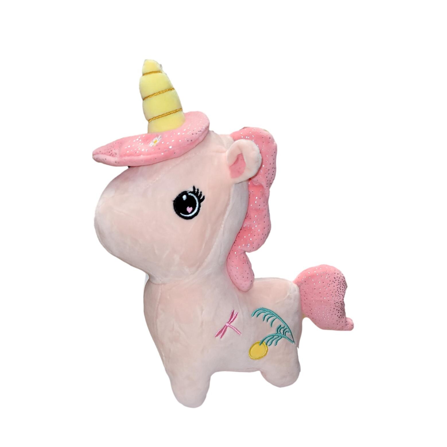 Ponei de plus, roz, inaltime 32 cm - eMAG.ro