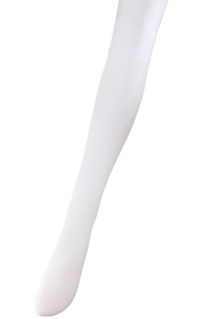 Ciorapi cu banda din dantela, plasa, Stockings, Fishnet, NO6794, S-M ...