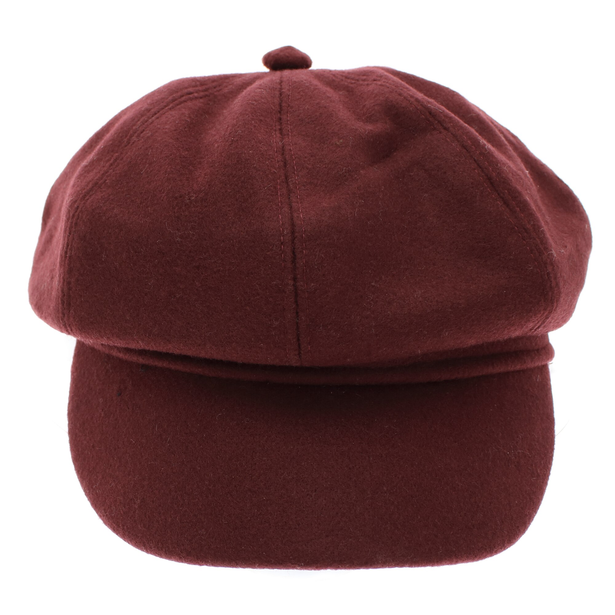 Sapca dama, ButicCochet, din 20% lana 80% acril, one size, Visiniu ...