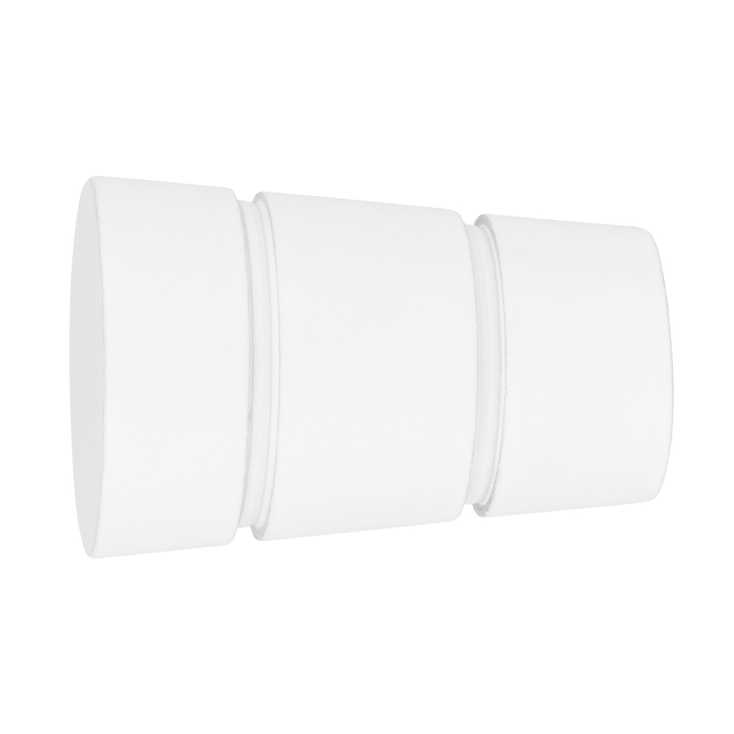 Sina pentru perdea cu capat cilindric, Rena, Metal, 19 mm/ 160 cm, Alb ...