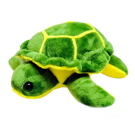 Jucarie de plus, broasca testoasa, verde, 24x19 cm - eMAG.ro