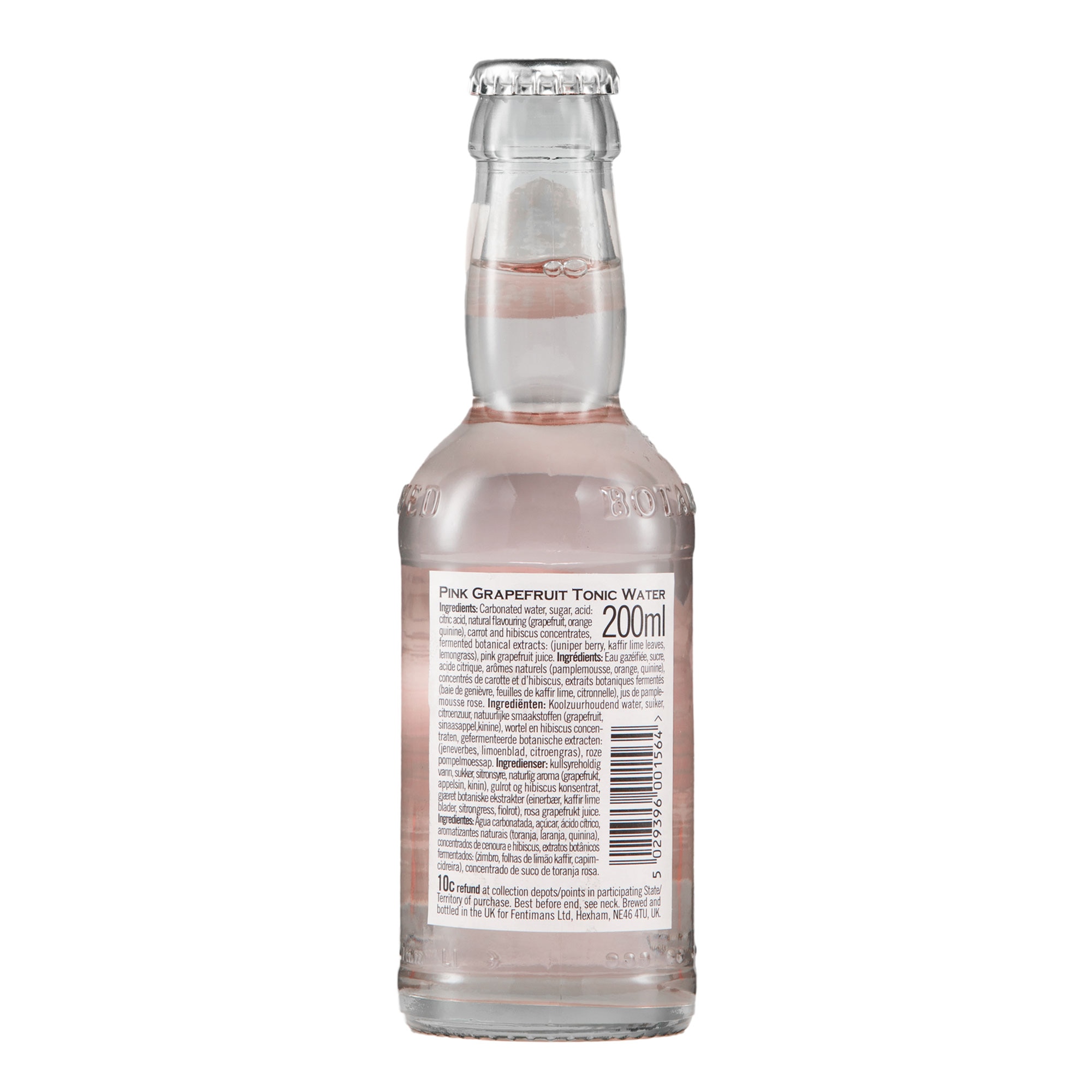 Apa tonica Fentimans Pink Grapefruit 4 x 200 ml - eMAG.ro