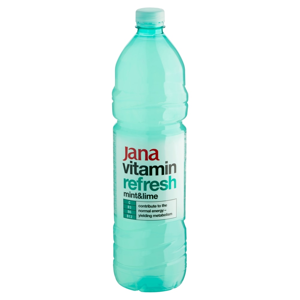 Jana Vitamin Refresh menta és citrus ízű üdítőital cukorral és ...