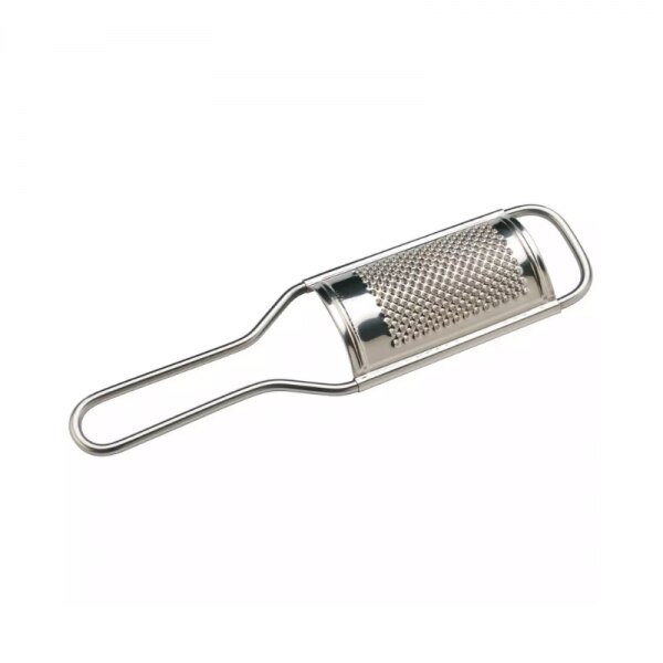 Razatoare semicirculara din inox cu suprafata fina de razuire, 23x6 cm ...