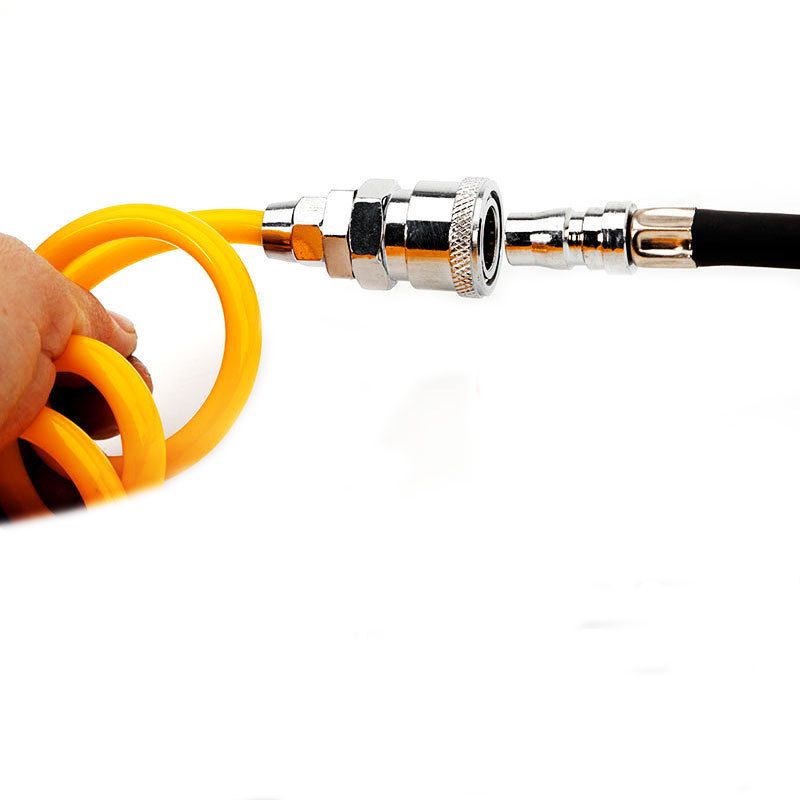 Mini compresor portabil, Boudech, 12v, 150psi, Auto/Moto, Negru/Galben ...