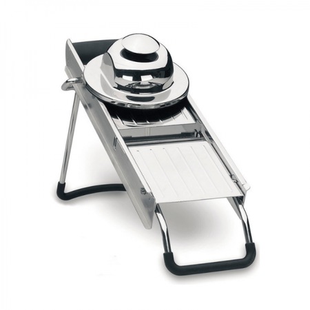 Razatoare tip mandolina din inox cu 5 lame, Luxe, 14x42 cm - eMAG.ro