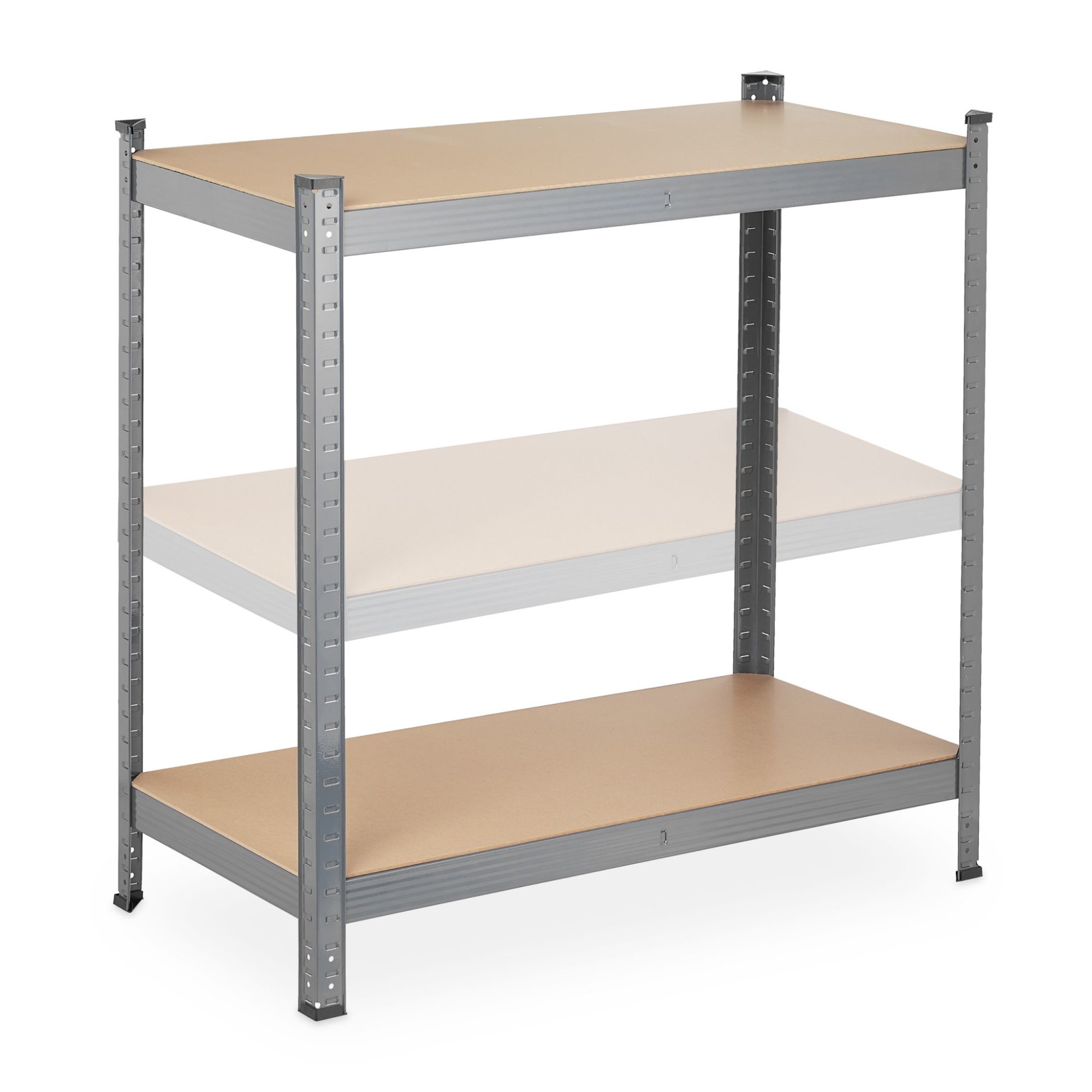 Raft metalic cu 5 polite, dimensiuni 180 x 90 x 45 cm, capacitate ...