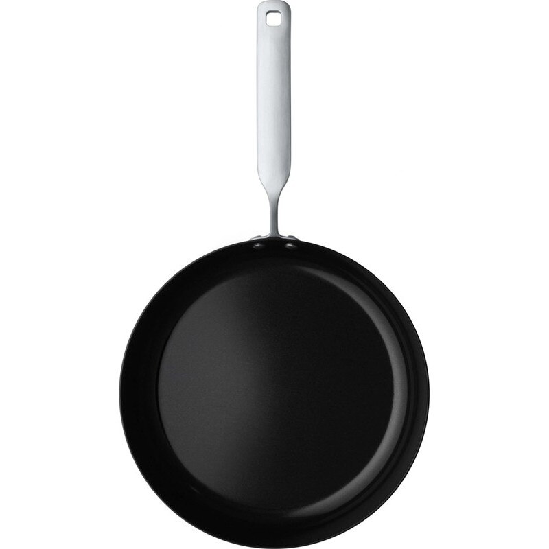 Tigaie Fiskars Rotisser, 24cm, 1.65l, Aluminiu/Inox, Negru/Argintiu ...
