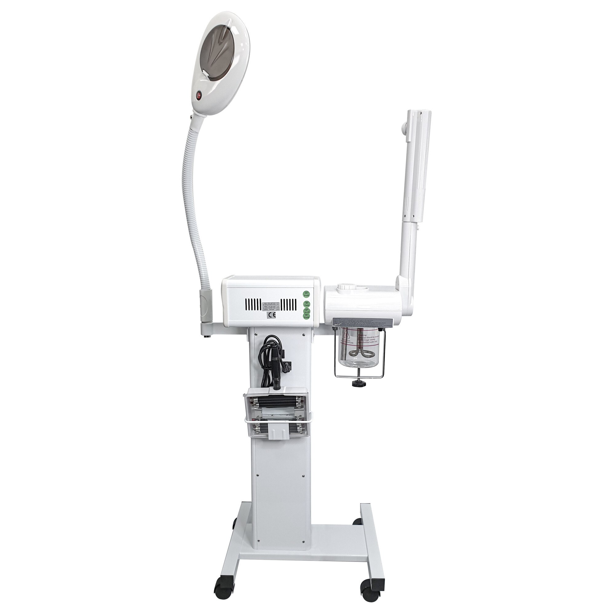 Aparat cosmetic multifunctional, Combina 9 functii, Alb - eMAG.ro