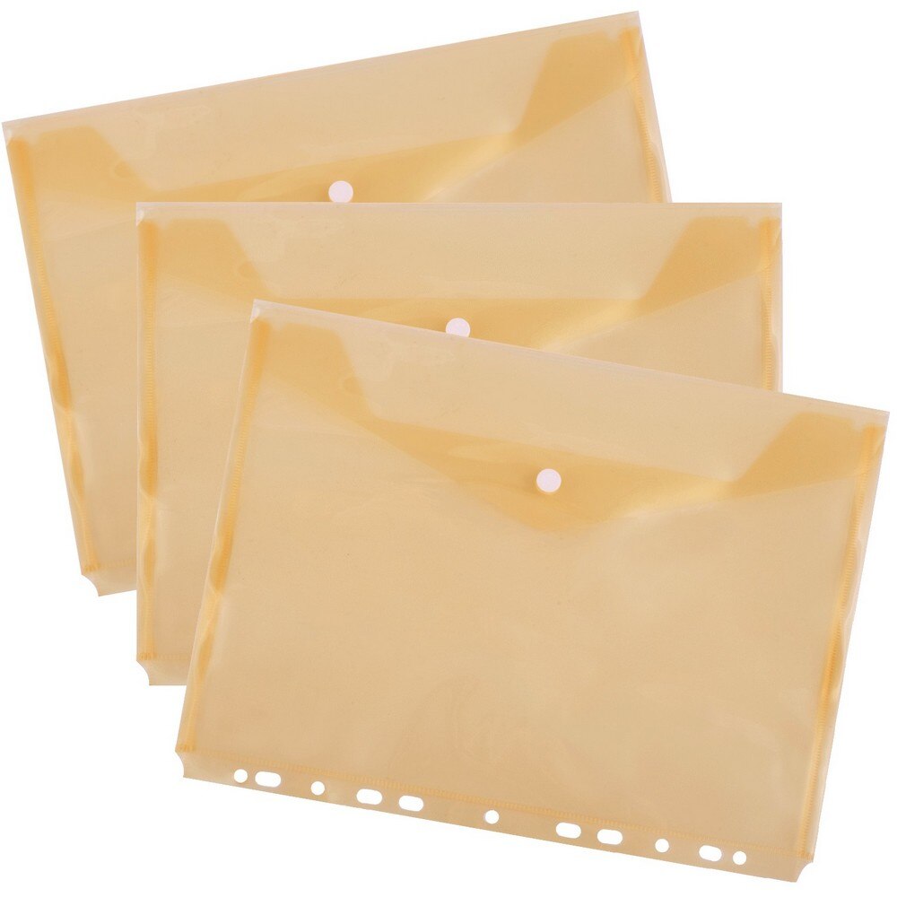 Mapa plic, D.RECT, A4, 10 buc, Portocaliu - eMAG.ro