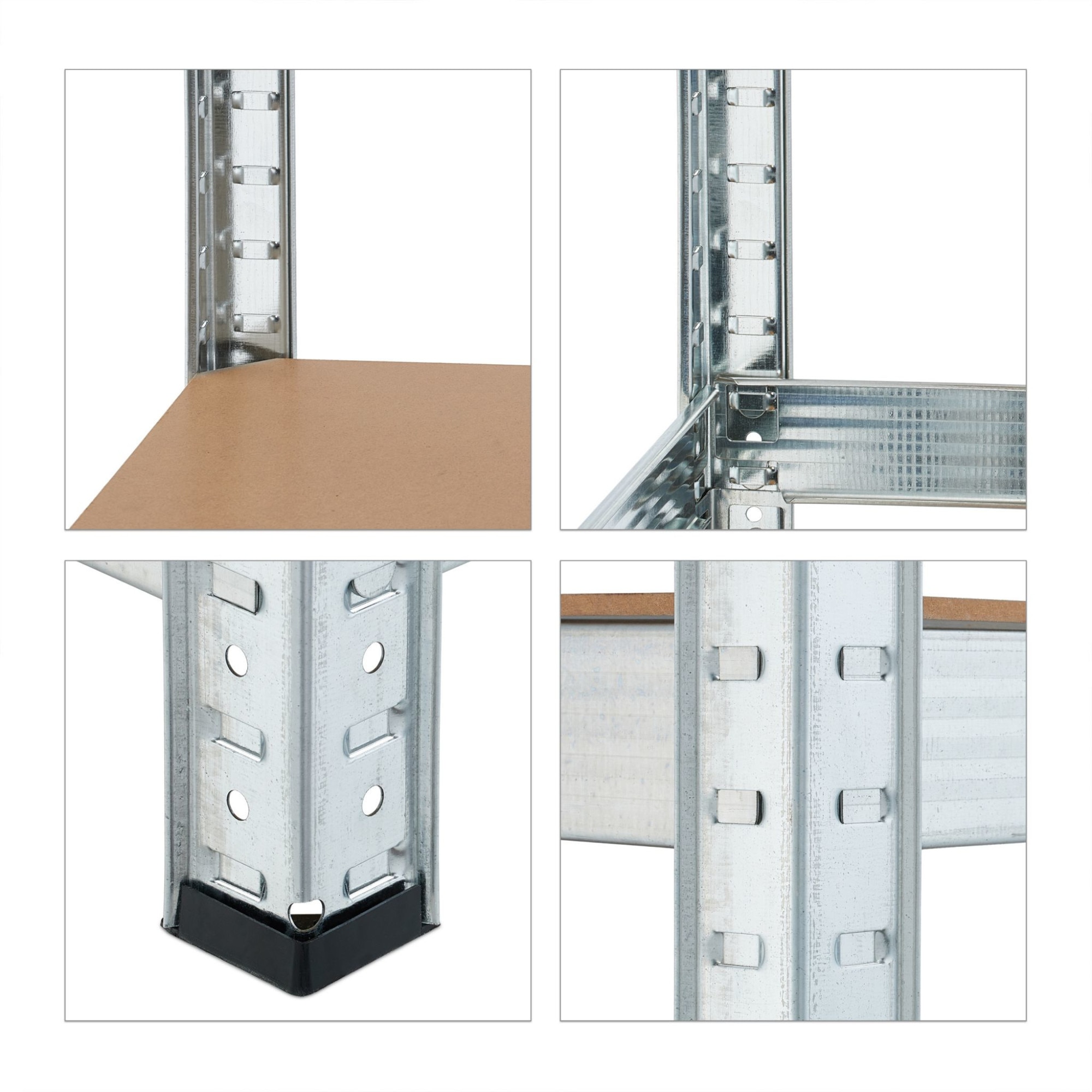 Raft metalic cu 5 polite, dimensiuni 180 x 100 x 60 cm, capacitate ...