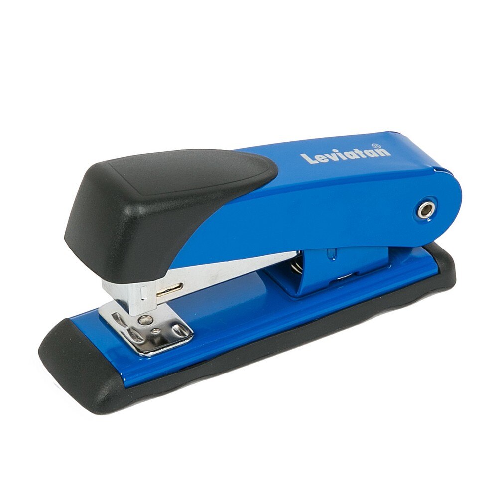 Capsator Leviatan, 40 Coli, Metal, Albastru, Negru - eMAG.ro