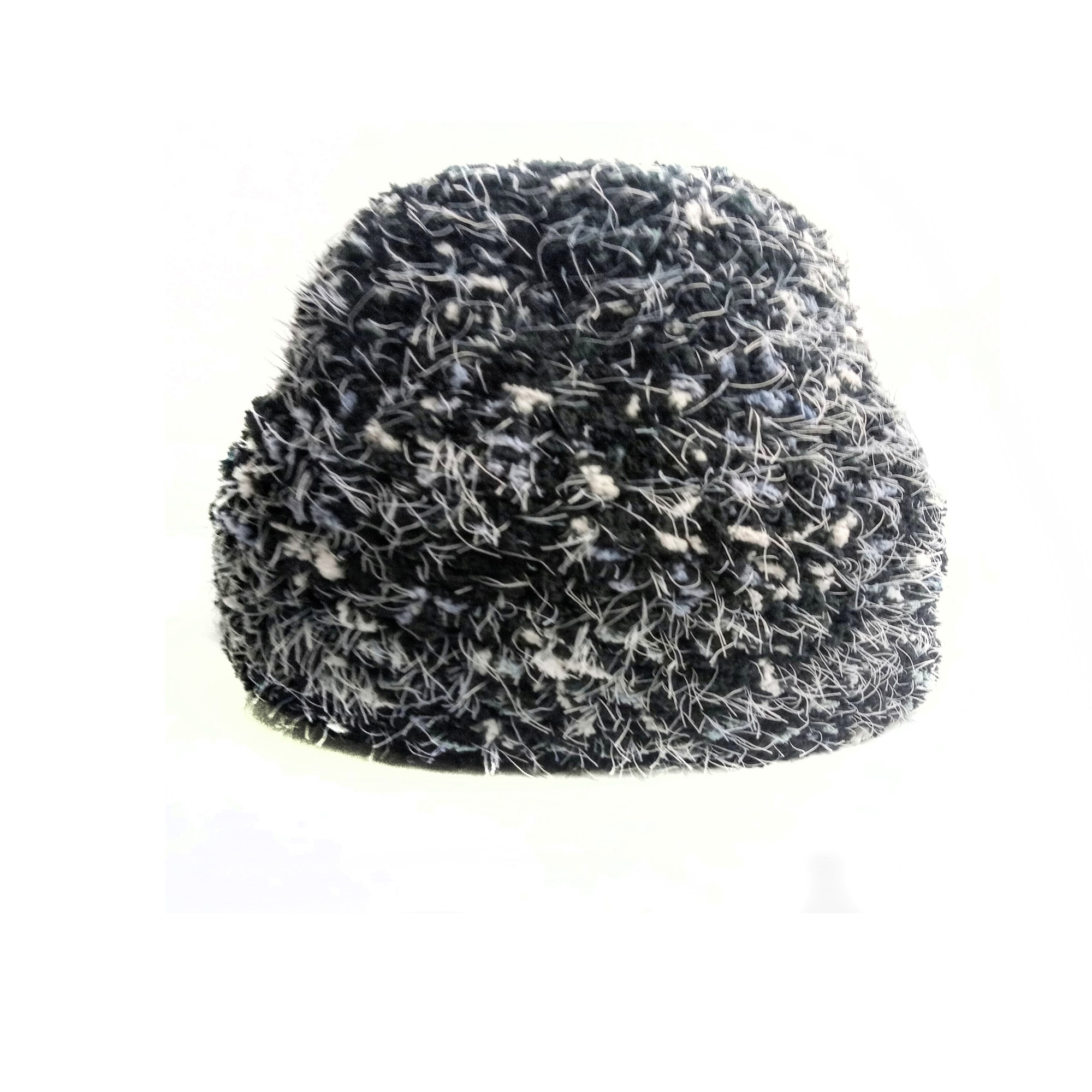 Caciula pufoasa, crosetata manual, pentru femei, 60 cm - eMAG.ro