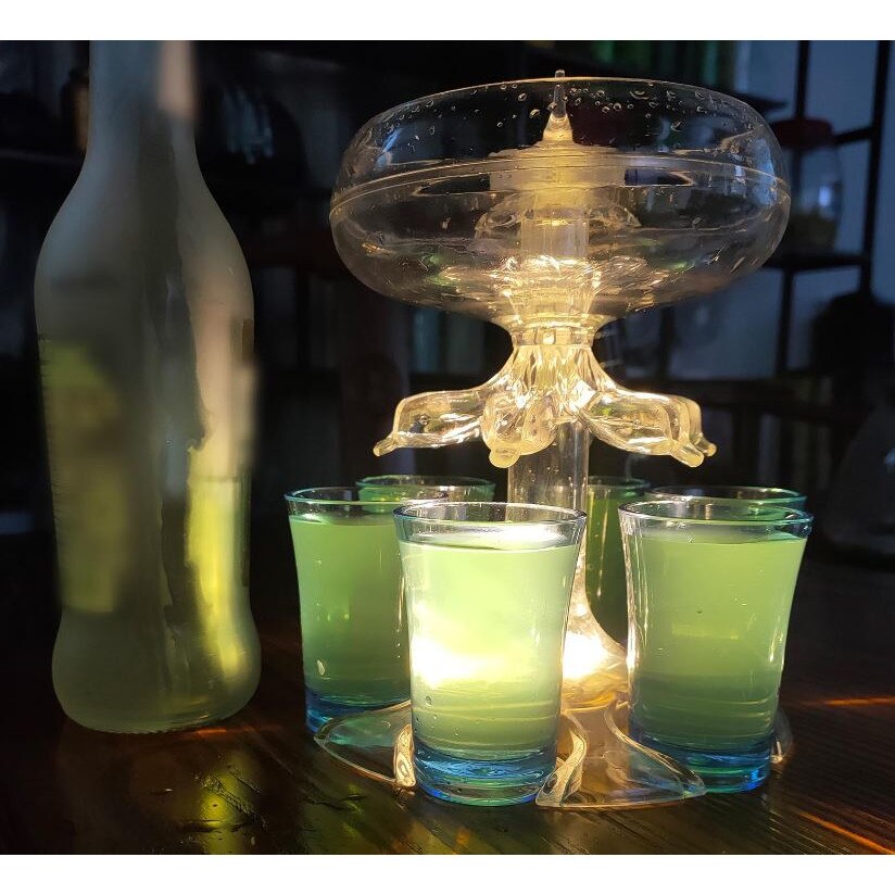 Set de Dozator de sticla de shot Suport pentru pahare pentru bar cu 6 ...