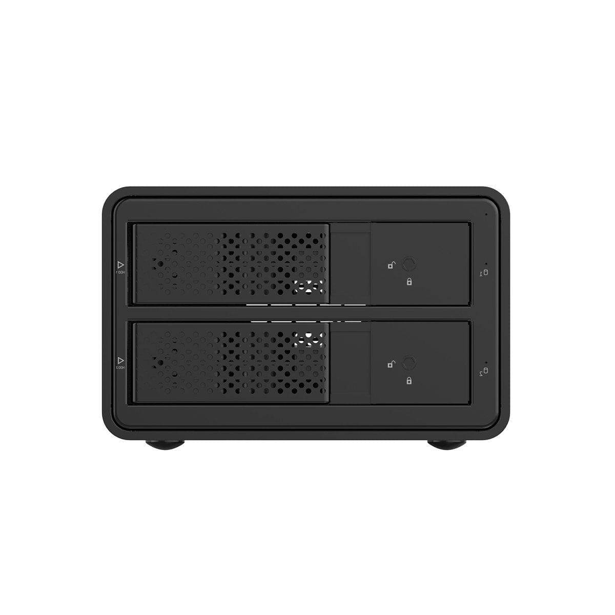 Външна кутия Orico HDD, за хард диск, 3,5 инча, 2 раздела, USB 3.0 type ...