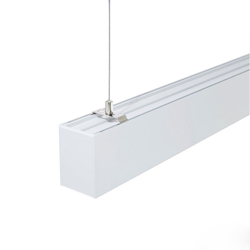 LED осветително тяло Lightex SINGLE II, С проволки, Висящо, 48W, 4000K ...