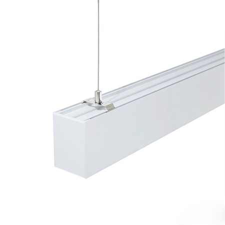 LED осветително тяло Lightex SINGLE II, С проволки, Висящо, 48W, 4000K ...