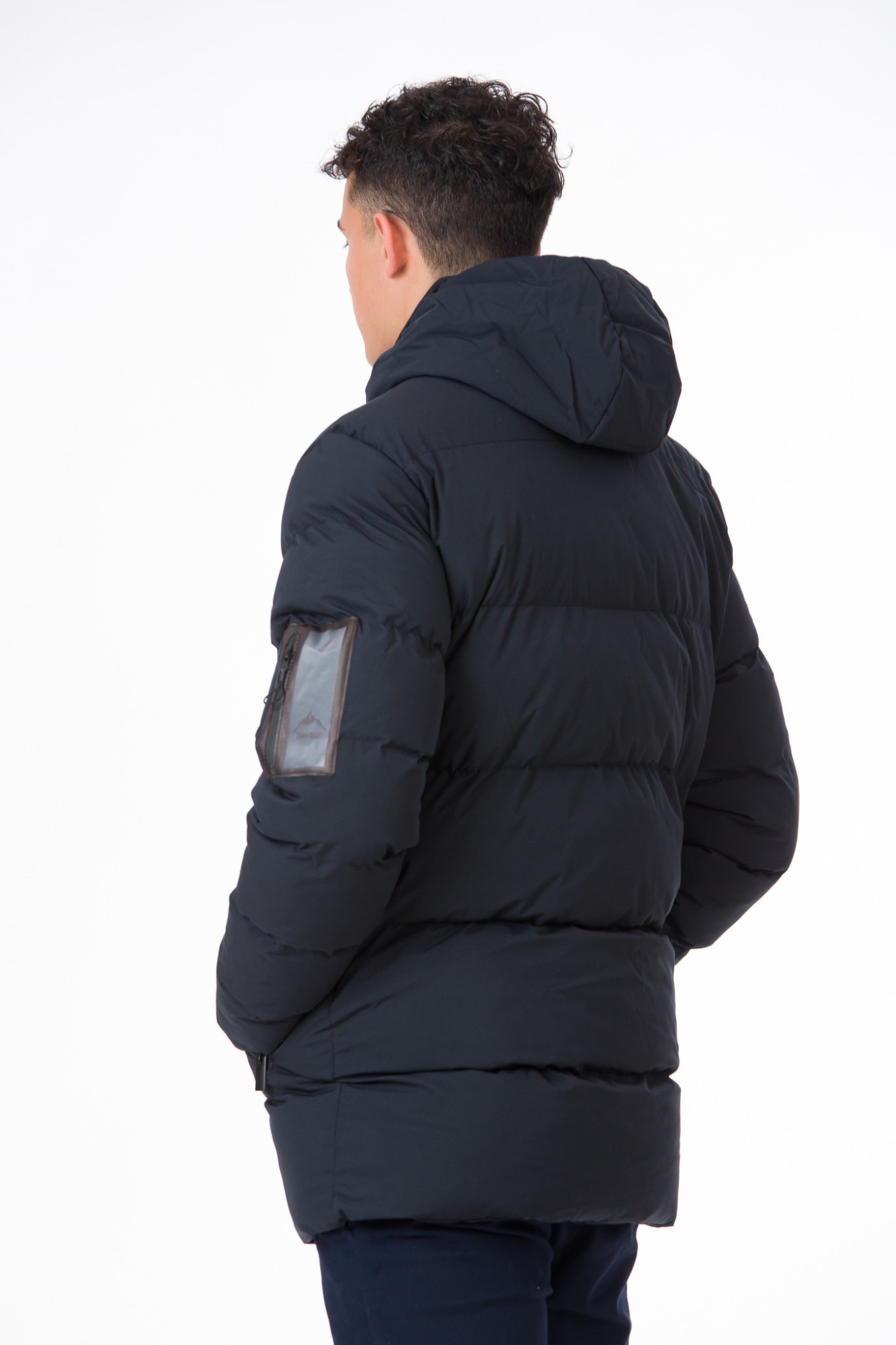 Geaca bleumarin Danger, cu buzunare fata, M INTL - eMAG.ro