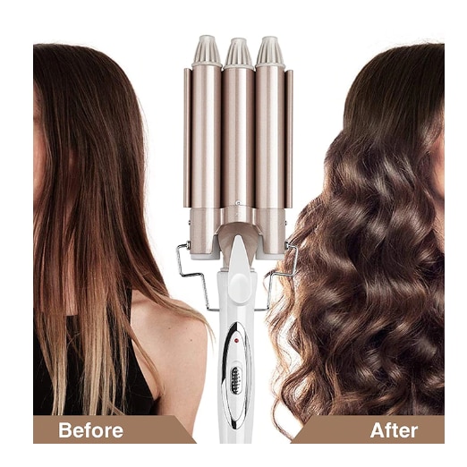 Ondulator par, Eliandeco, 3 tuburi ceramice, 2 trepte de temperatura ...