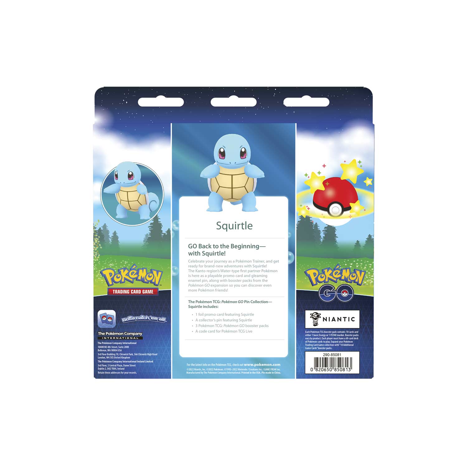 Set cartonase Pokémon TCG: Pokémon GO Pin Box - eMAG.ro