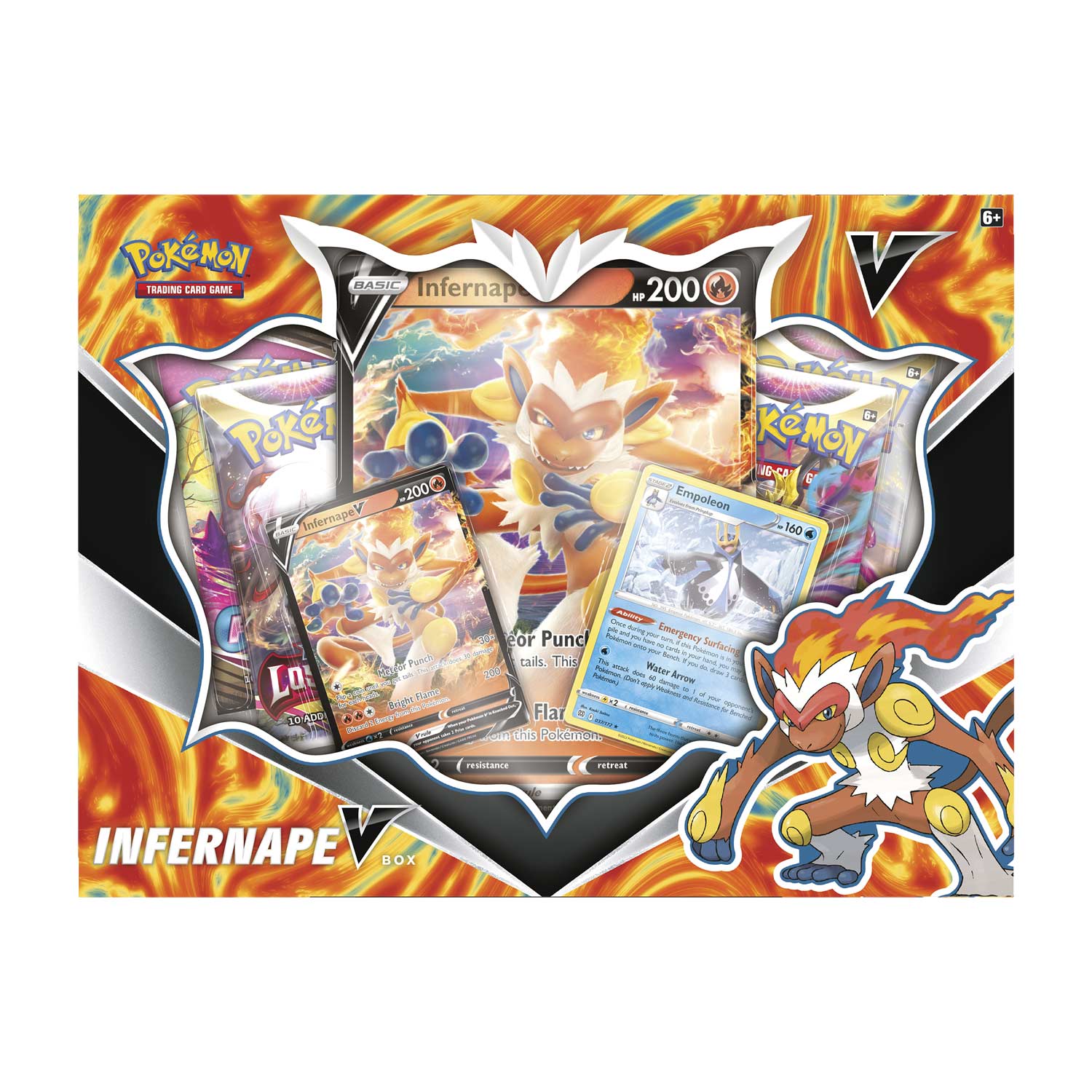 Set cartonase Pokémon TCG: Infernape V Box - eMAG.ro