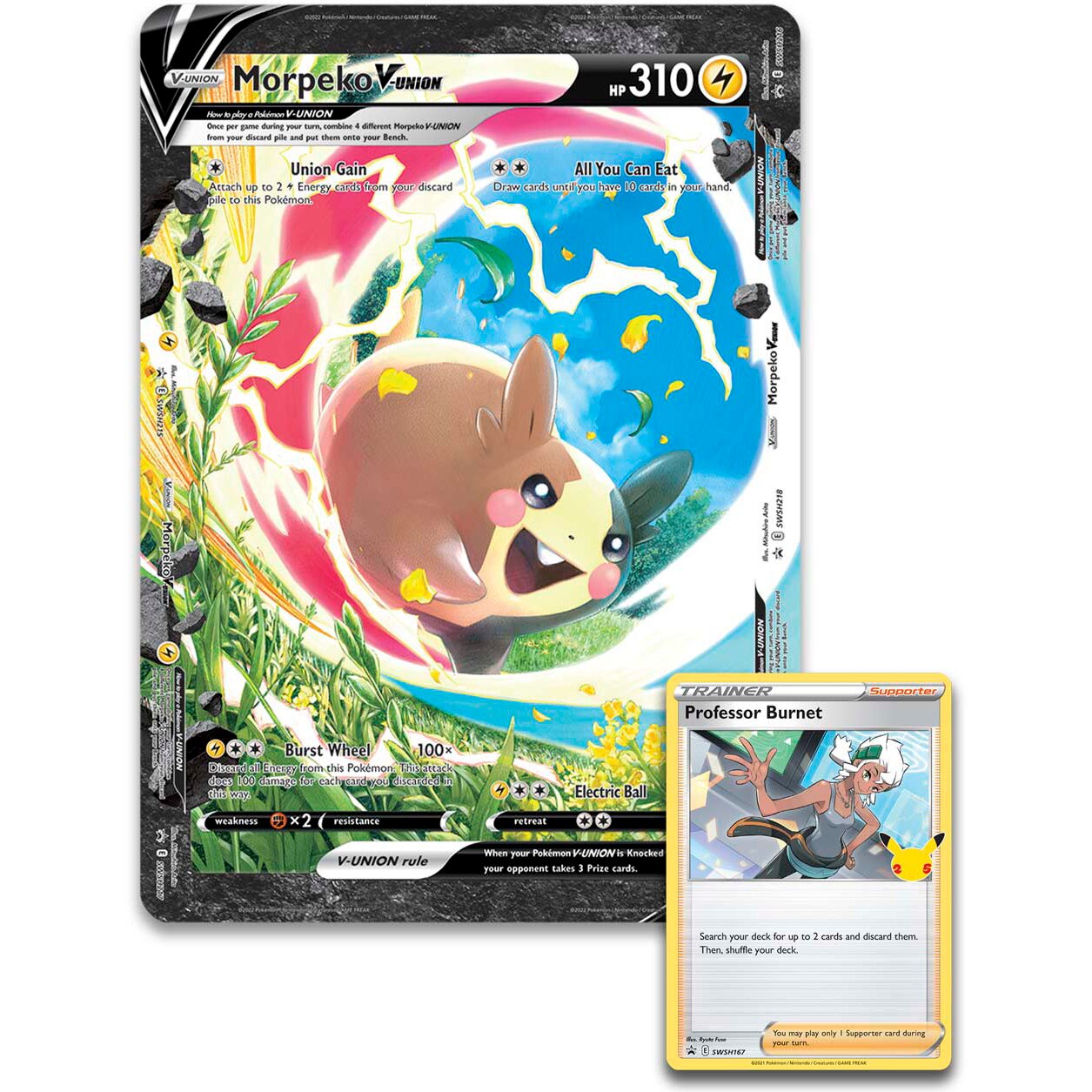 Комплект карти Pokemon TCG: Morpeko V-Union Box - eMAG.bg