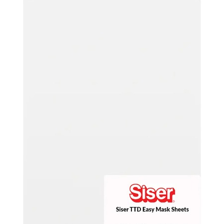 Помощно фолио за топлопренос Siser TTD Easy Mask, 21,3 см x 27,9 см, 50 ...