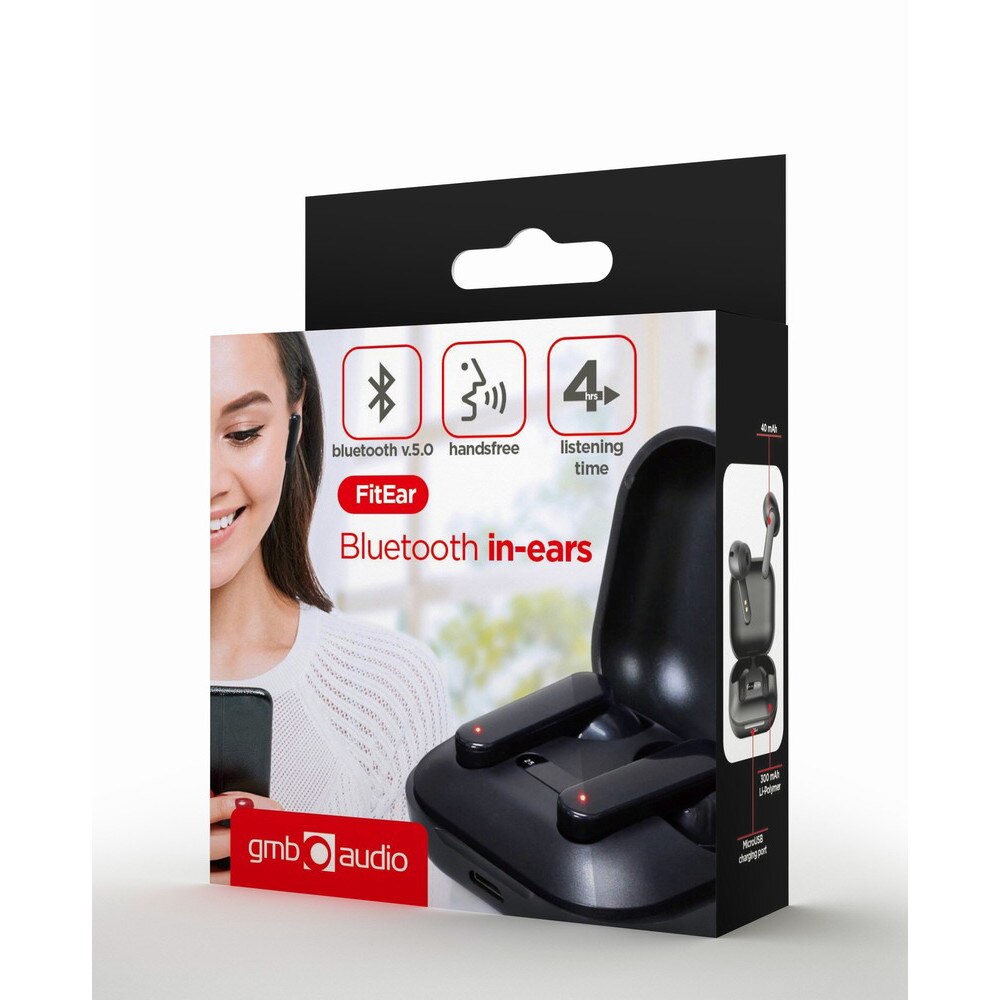 Casti audio, Gembird, Bluetooth, Negru - eMAG.ro