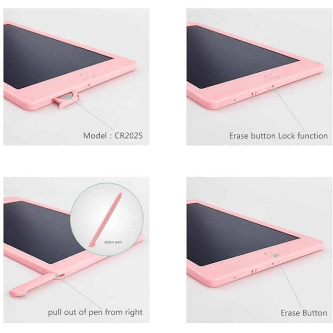 Tableta Digitala Color, Ecran LCD Panel, Pentru Scris Si Desenat, Buton ...