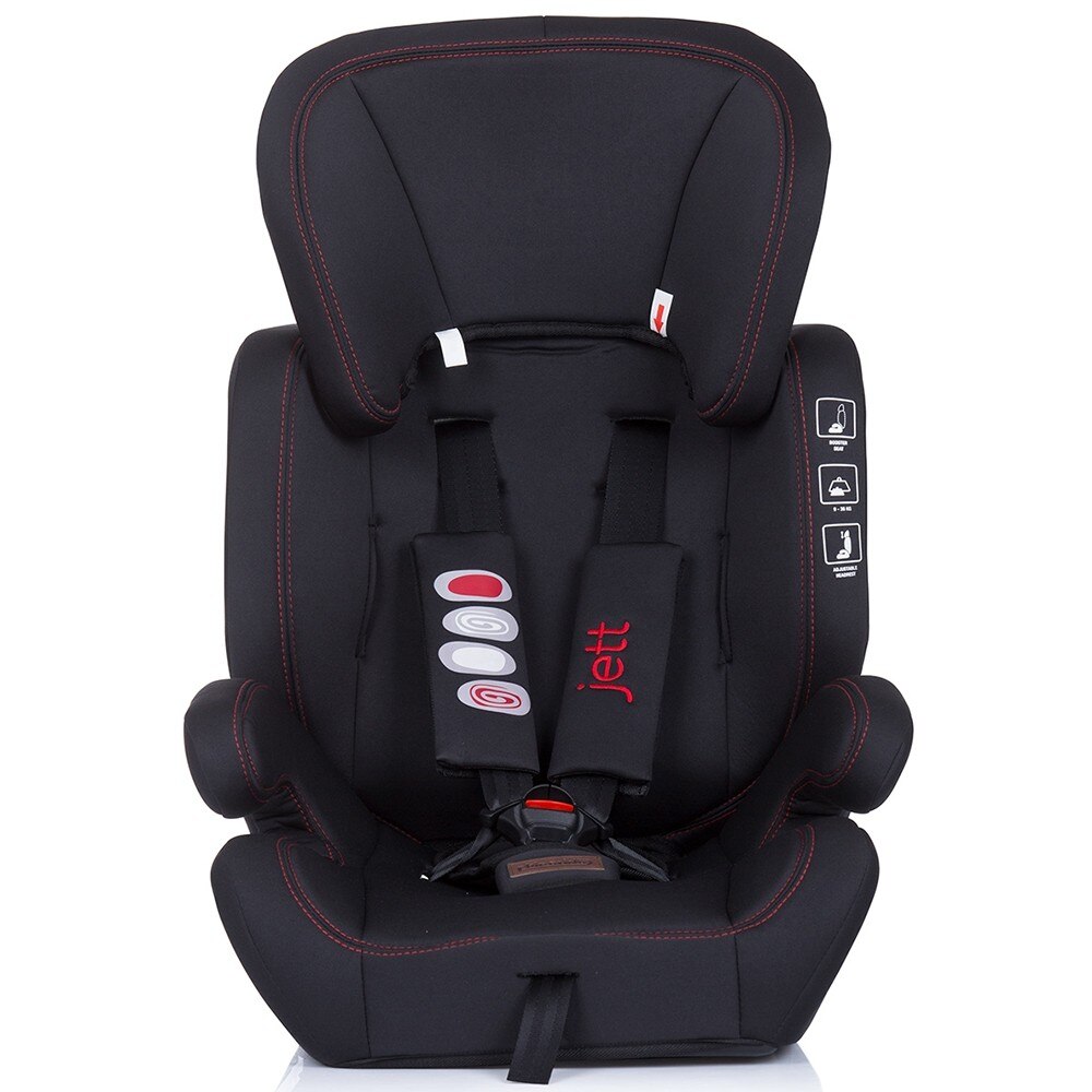 Scaun auto Jett 9-36 kg blush, Centura de siguranta 5 puncte, cu bureti ...