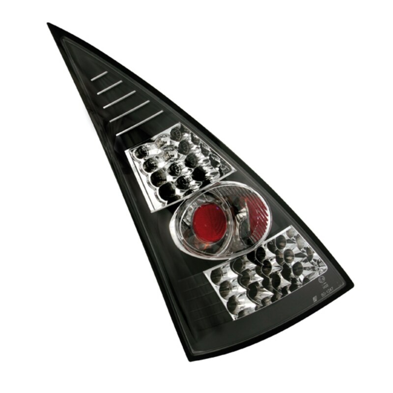 Set 2 stopuri LED, Lampa, Compatibil cu Citroen C3, Dupa 2002, Negru ...