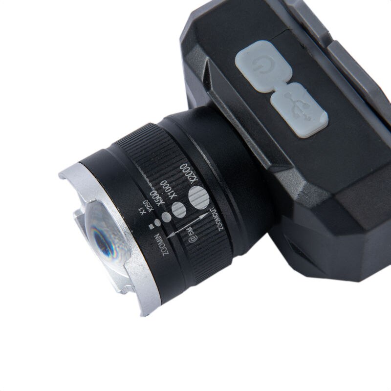 Мощен LED Челник Фенер за глава, Акумулаторен WIREMAN 726-1, акумулаторни батерии - eMAG.bg