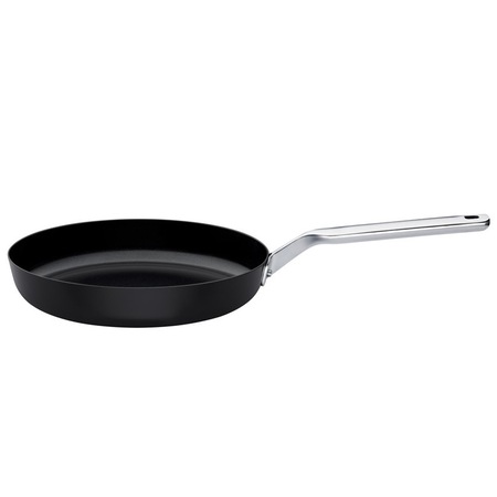 Tigaie Fiskars Rotisser, 24cm, 1.65l, Aluminiu/Inox, Negru/Argintiu ...
