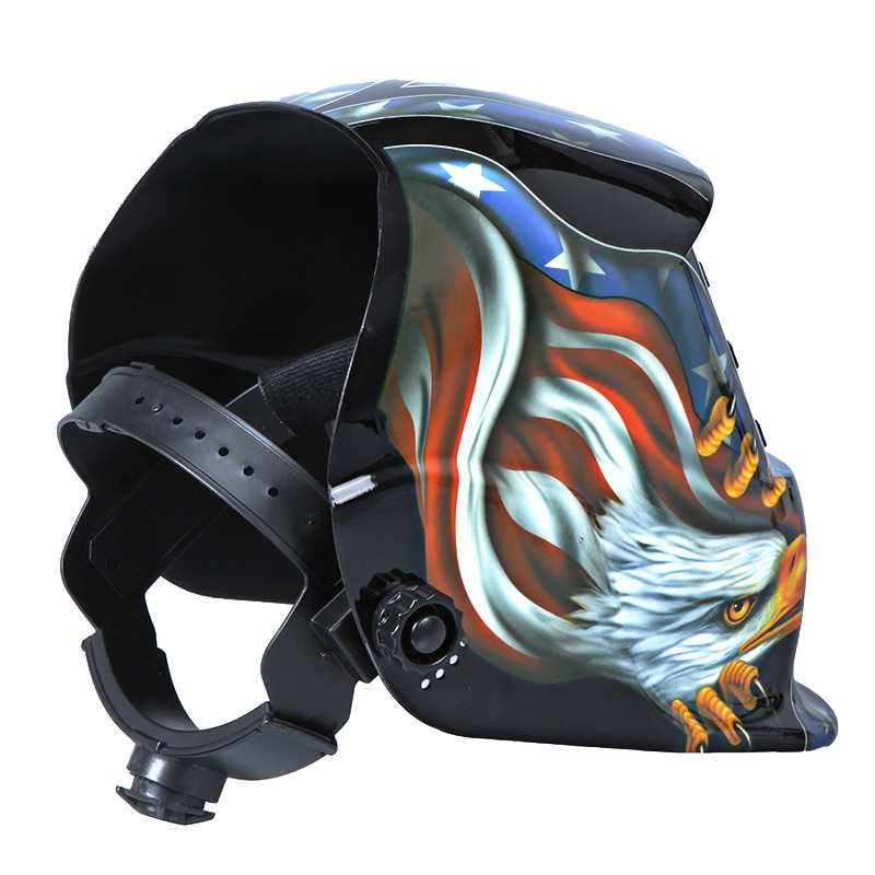 Masca de Sudura Automata Model Vultur Panou solar cu Cristale care ...