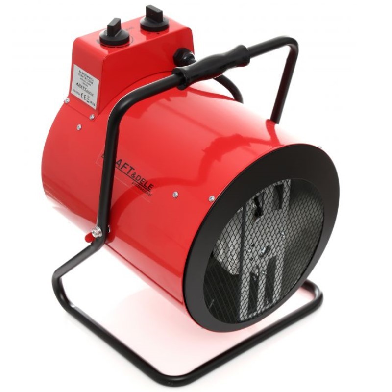 Incalzitor electric, Kraft&Dele, 10kW, 400 V, cu termostat - eMAG.ro