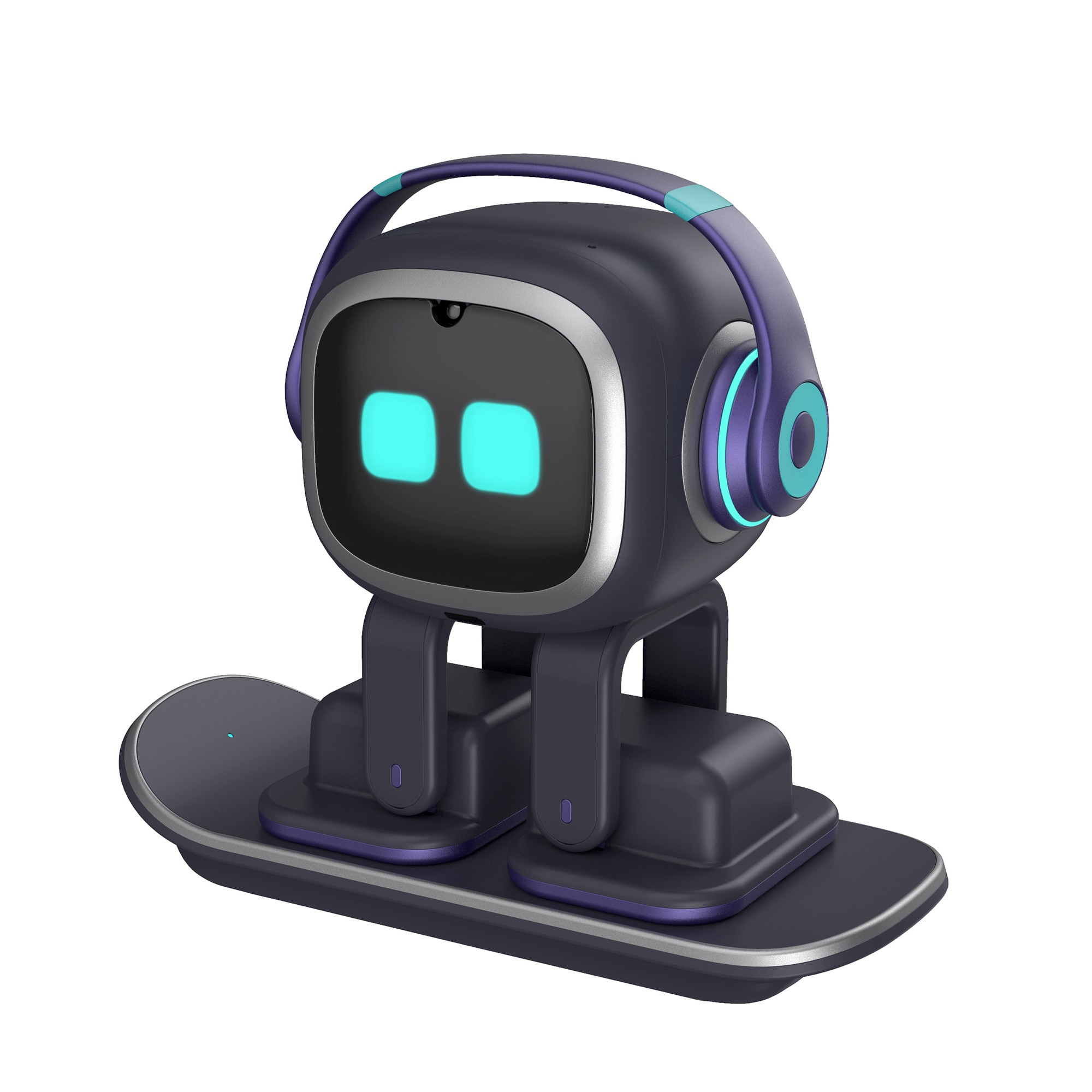 Robot Emo, Negru, AI Desktop Pet, Living.AI - eMAG.ro